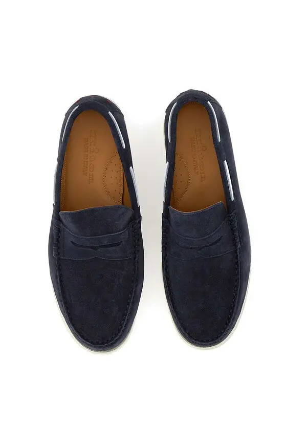 Kiton Diamond Cut Vamp Loafers