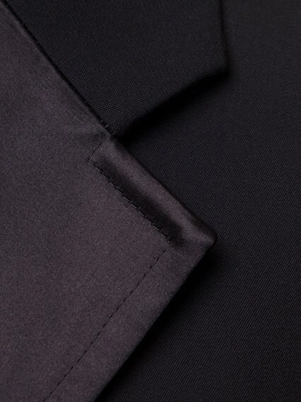 Bottega Veneta Curved Sleeve Compact Satin Jacket