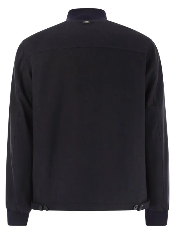 Herno High Collar Casual Jacket