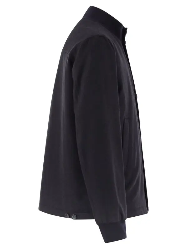 Herno High Collar Casual Jacket