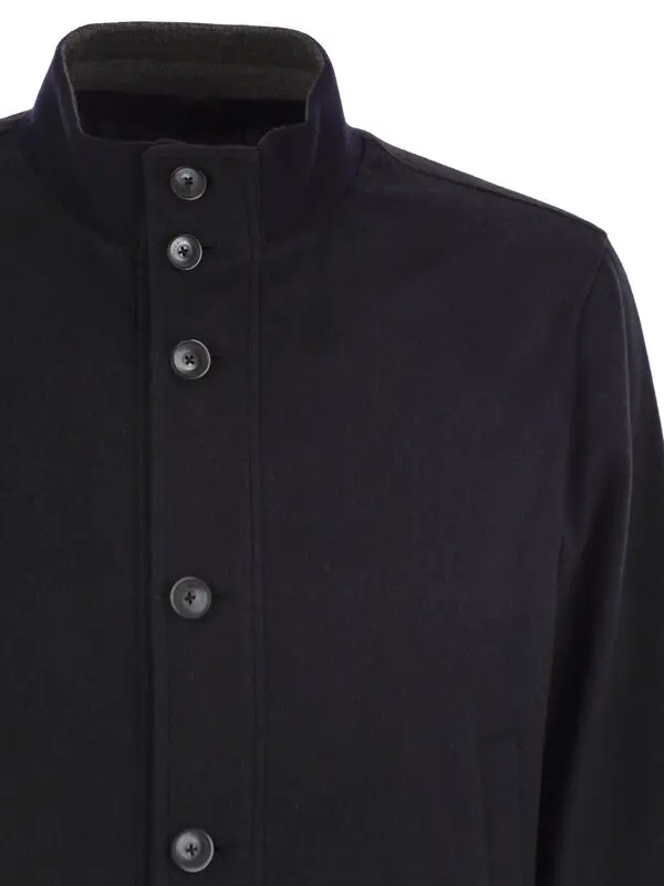 Herno High Collar Casual Jacket