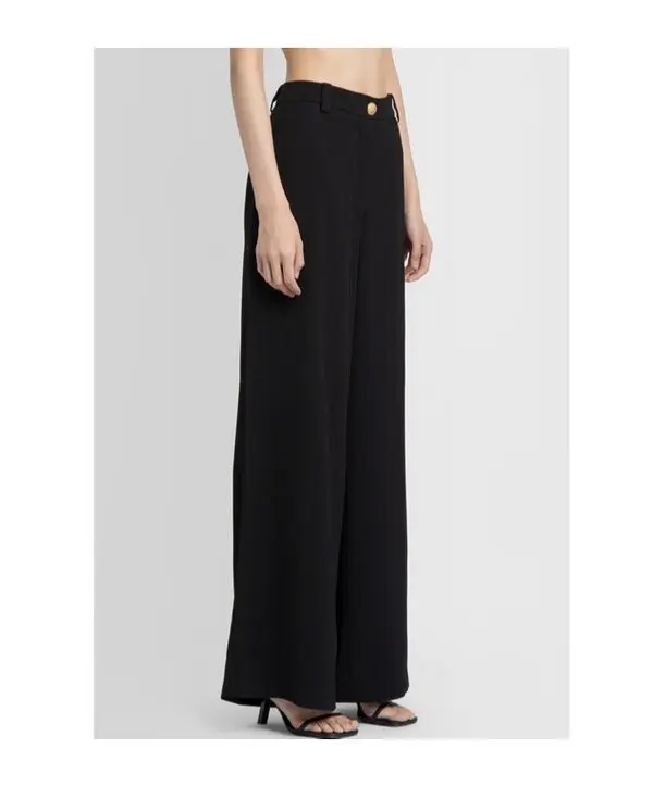 Balmain High-waisted Palazzo Pants