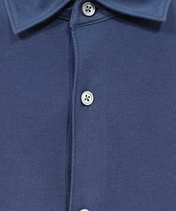 Zegna Long-sleeved Shirt - Blue