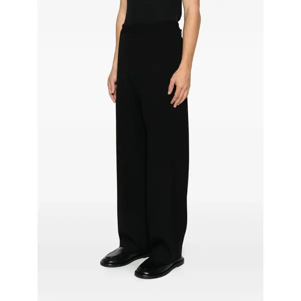 THE ROW Ari Elasticated Trousers - Black