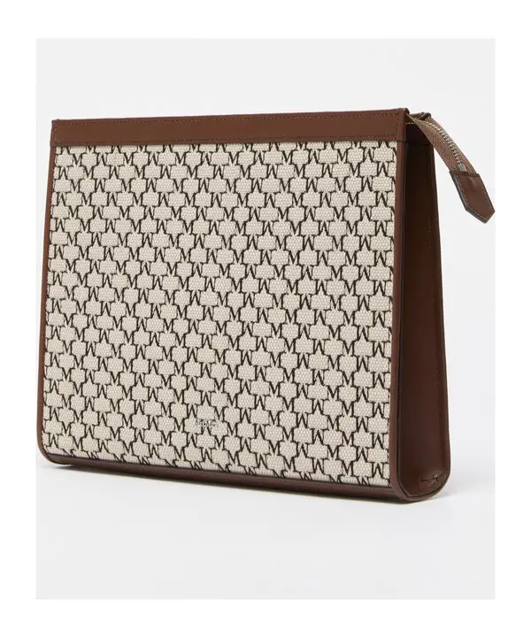 Max Mara Cotton Jacquard Pouch - Nude