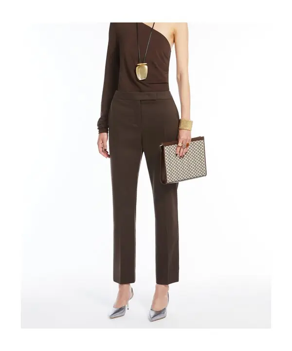 Max Mara Cotton Jacquard Pouch - Nude
