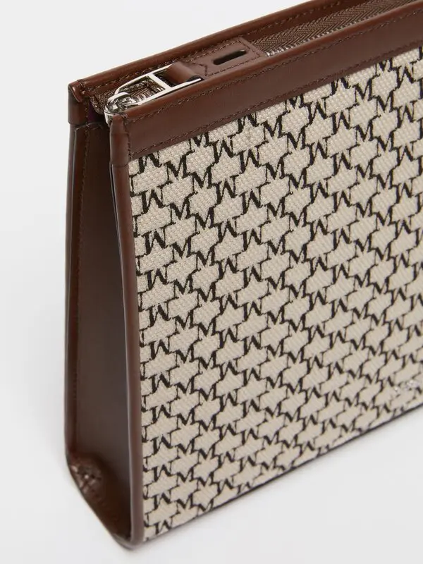 Max Mara Cotton Jacquard Pouch - Nude