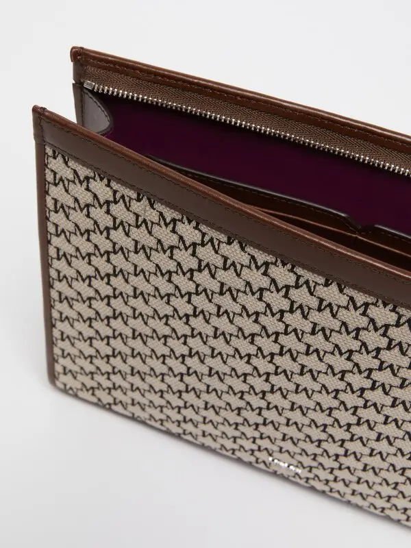 Max Mara Cotton Jacquard Pouch - Nude