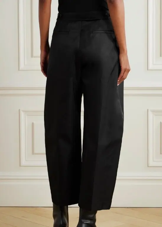 Alaïa Technical Taffeta Tailored Pants