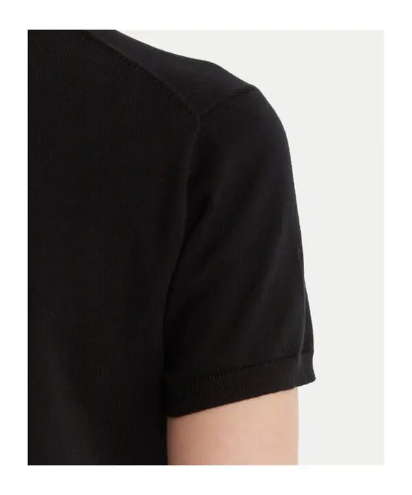 Polo Ralph Lauren Short-sleeve T-shirt With Logo Detail - Black