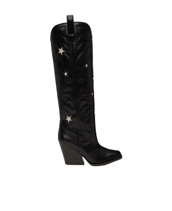Stella McCartney Square Toe Cowboy Boots