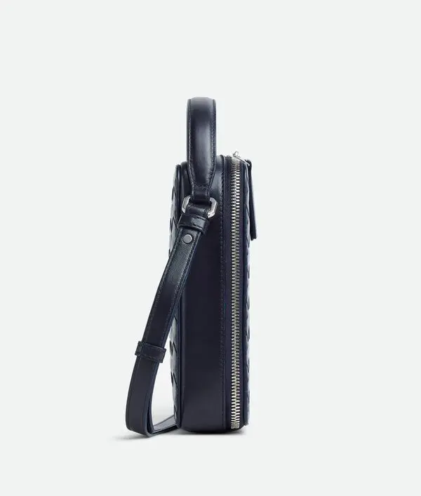 Bottega Veneta Getaway Phone Pouch - Black