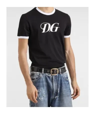 Dolce & Gabbana Dolce Gabbana Dg Printed Crewneck T-shirt