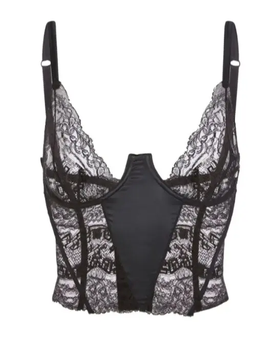 Versace Lace Bras - Black