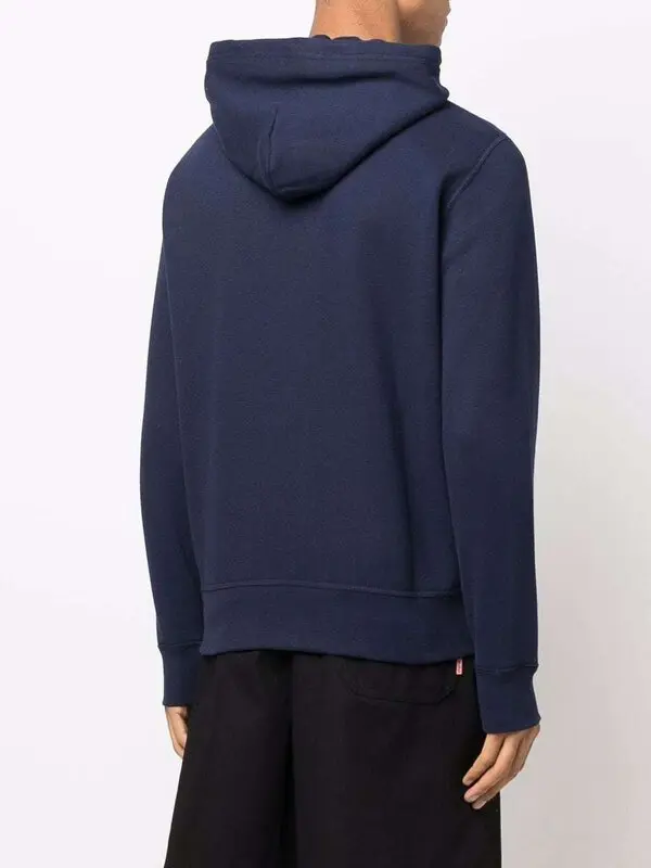 Polo Ralph Lauren Zip-up Embroidered Hoodie - Black