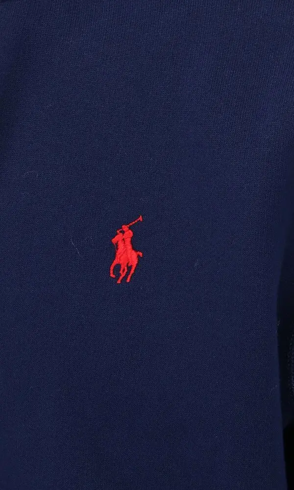 Polo Ralph Lauren Zip-up Embroidered Hoodie - Black