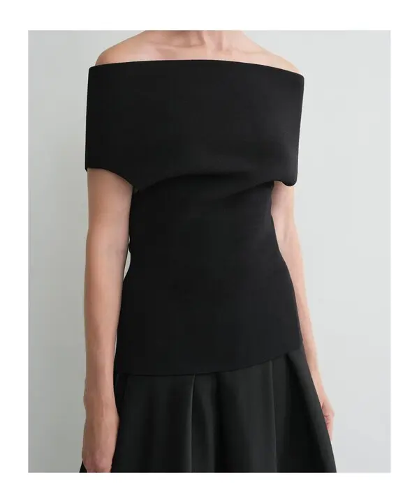 TOTEME Off-shoulder Knit Top