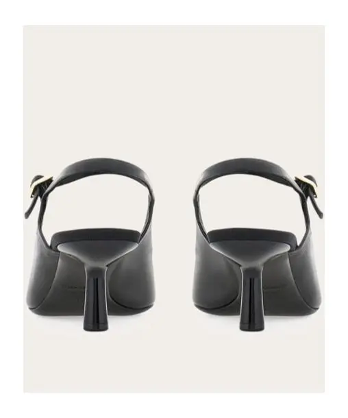 FERRAGAMO High Heel Mary Jane Ankle Strap Pumps