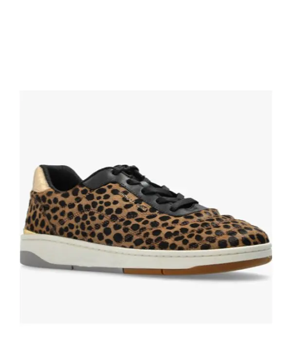 Michael Kors Leopard Print Lace-up Sneakers