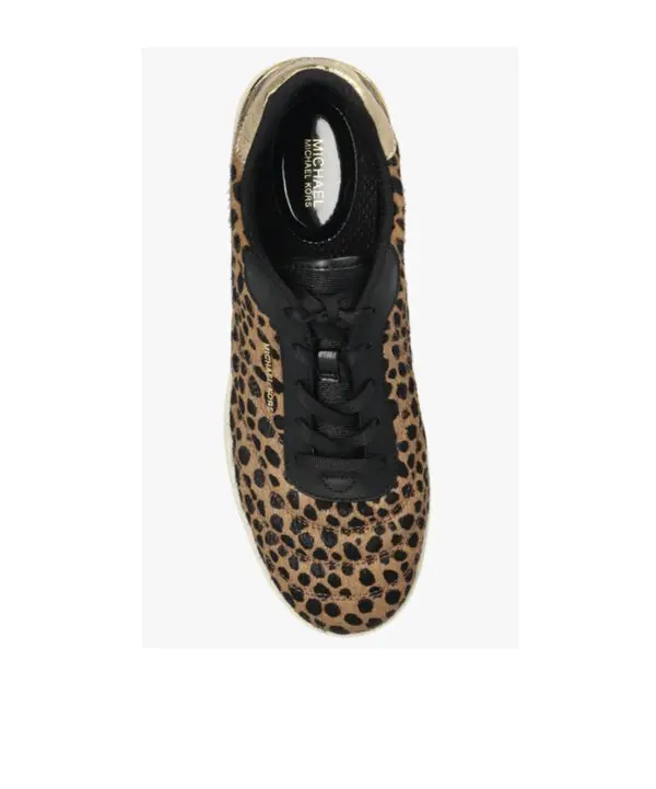 Michael Kors Leopard Print Lace-up Sneakers