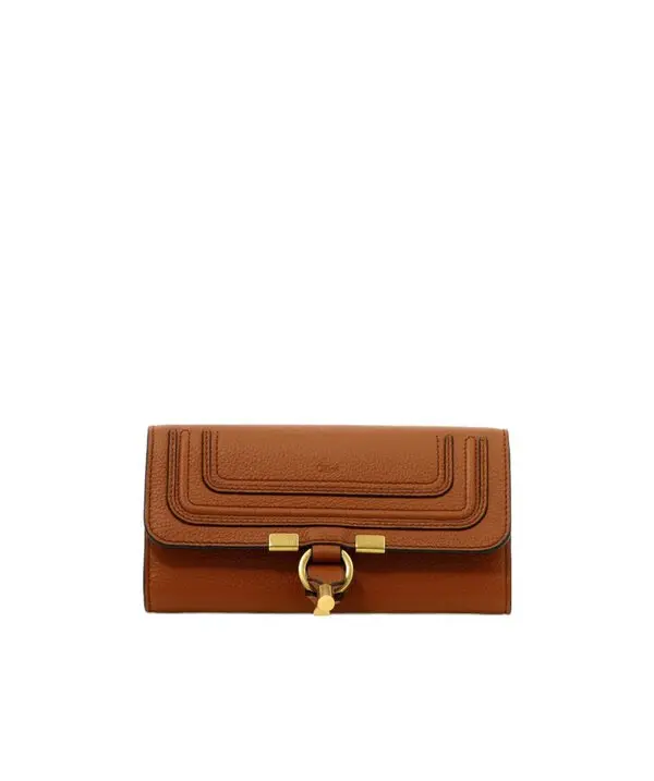 Chloé Logo Flip Wallet