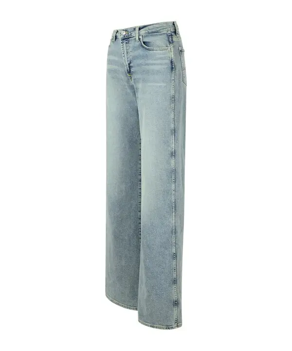 7 For All Mankind Belt Loop Jeans - Lightblue