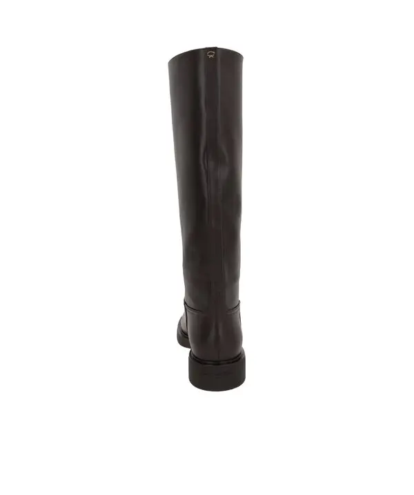 GIANVITO ROSSI Ascott Round Toe Boots - Black
