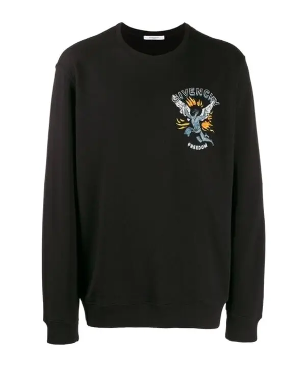 Givenchy Rib Round Neck Sweater