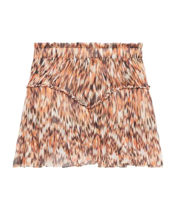 Isabel Marant Étoile Roumi Georgette Crepe Skirt