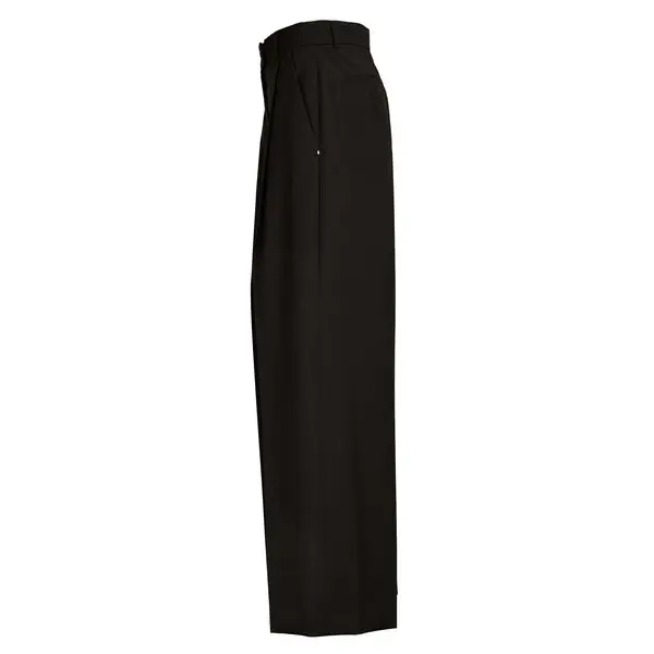 Sportmax Vela Pleated Wide Leg Trousers