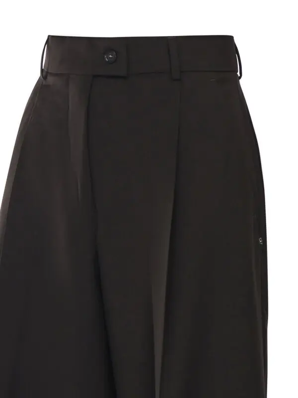 Sportmax Vela Pleated Wide Leg Trousers