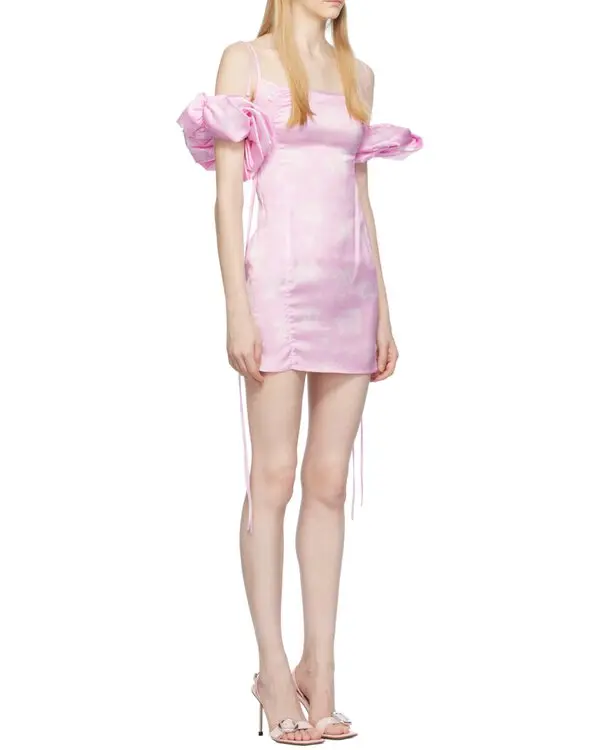 Jacquemus Puff-sleeve Mini Dress - Pink