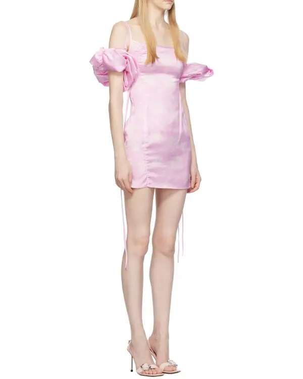 Jacquemus Puff-sleeve Mini Dress - Pink