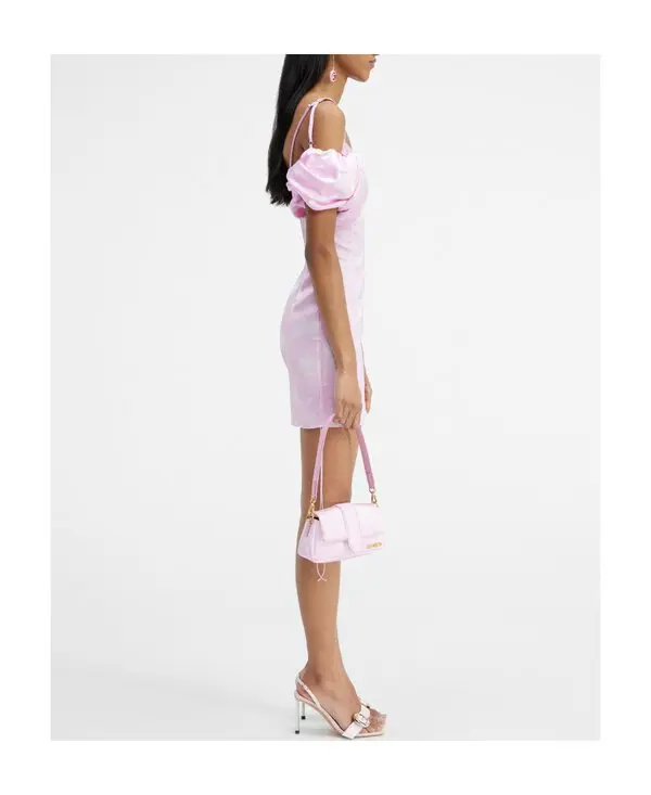 Jacquemus Puff-sleeve Mini Dress - Pink