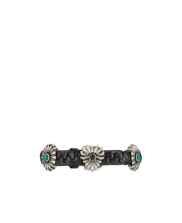Gucci Double G Flower Engraved Bracelet