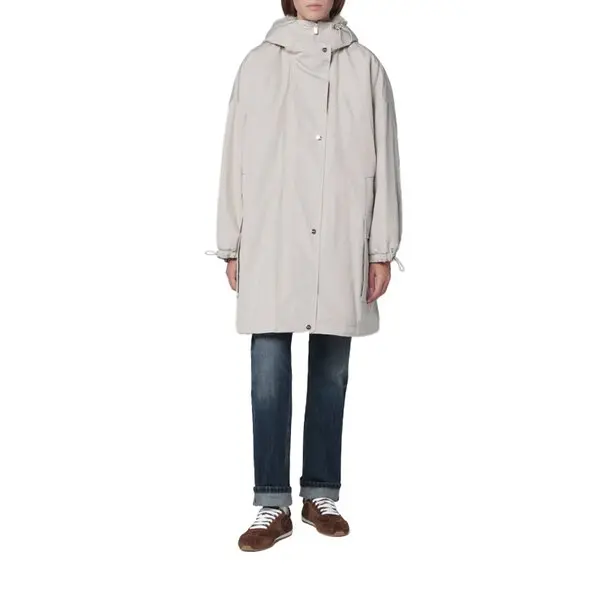 Max Mara Long Hooded Coat