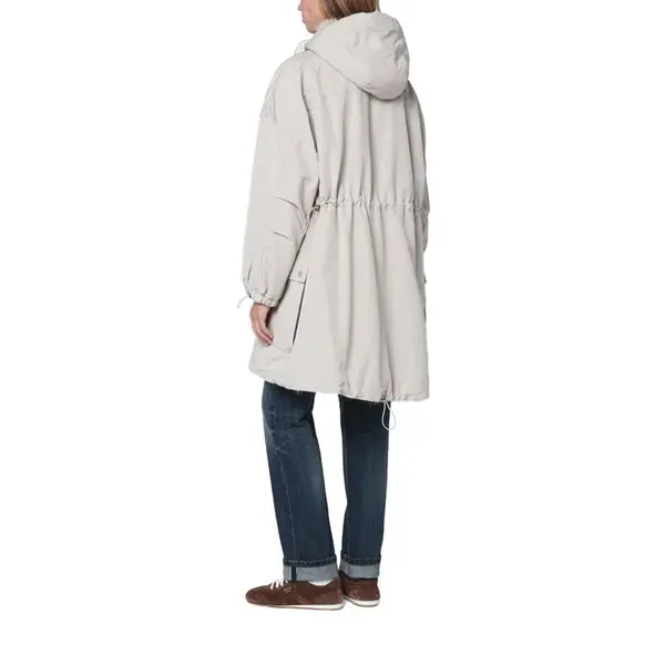 Max Mara Long Hooded Coat