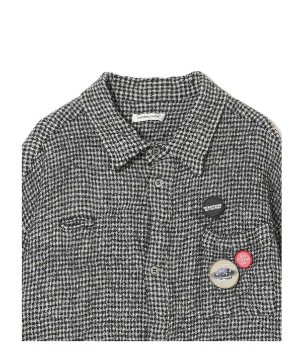 Undercover Checked Wool Shirt