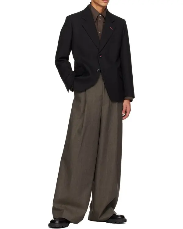MAISON MARGIELA Herringbone Single-breasted Blazer