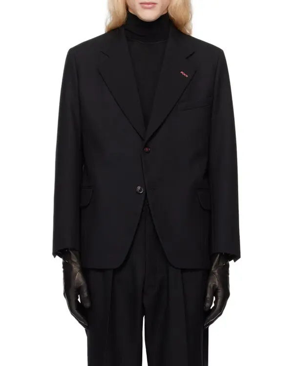 MAISON MARGIELA Herringbone Single-breasted Blazer