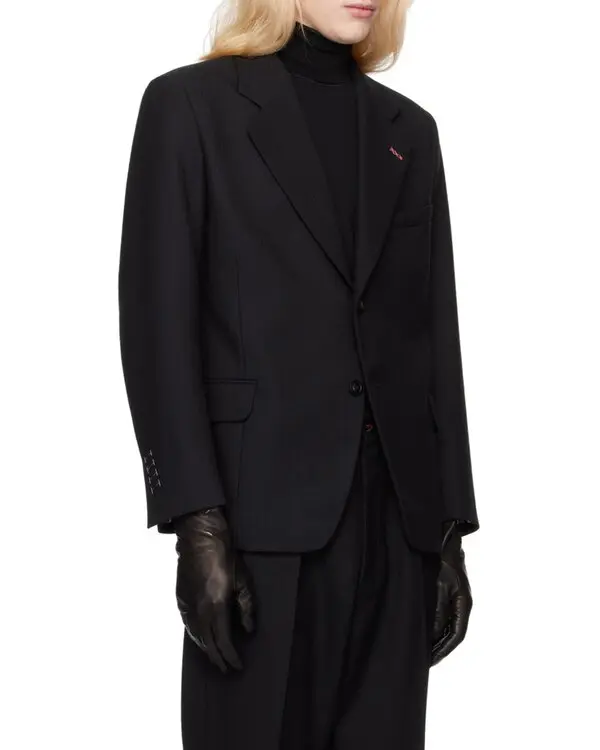 MAISON MARGIELA Herringbone Single-breasted Blazer