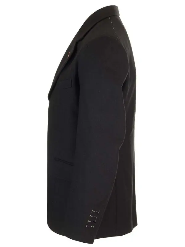 MAISON MARGIELA Herringbone Single-breasted Blazer