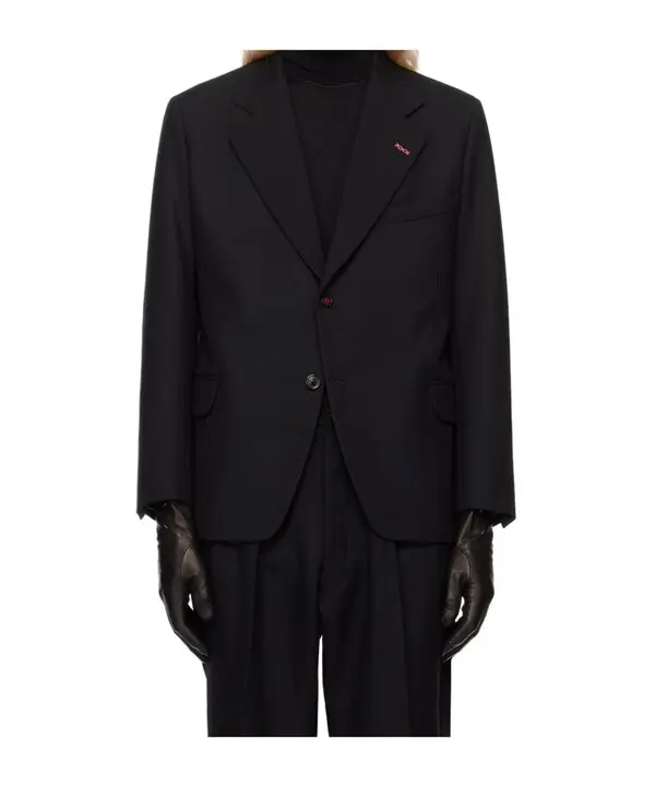 MAISON MARGIELA Herringbone Single-breasted Blazer