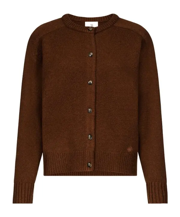 Loulou De Saison Wool And Cashmere Blend Button-up Cardigan - No