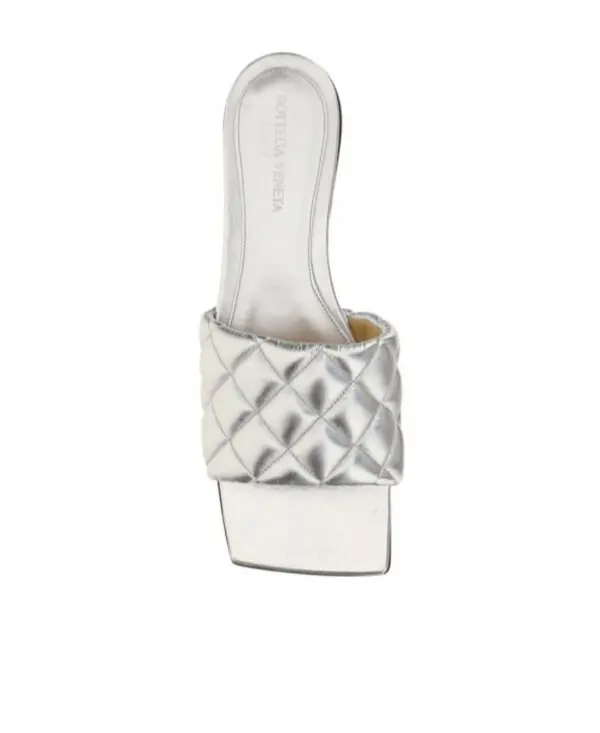 Bottega Veneta Padded Flat Sandals - White