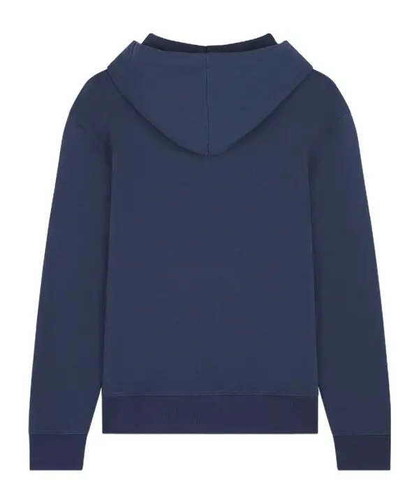 Maison Kitsuné Bold Fox Head Patch Drawstring Hoodie