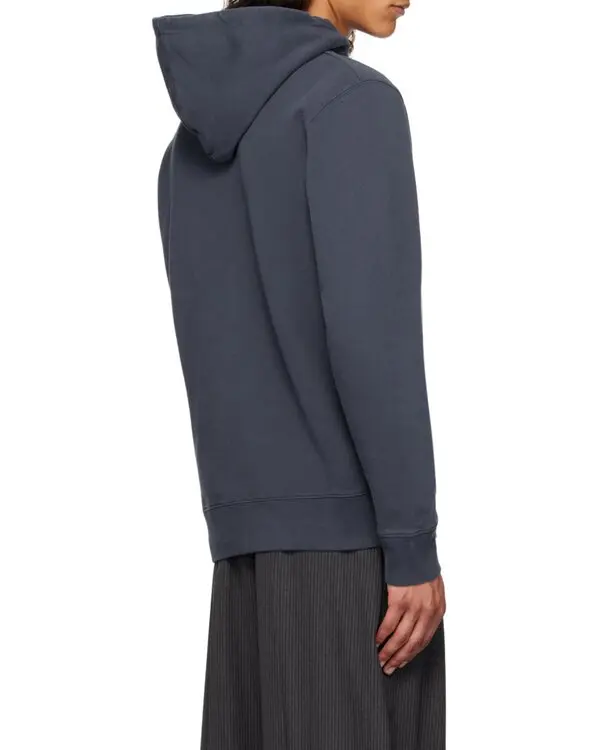 Maison Kitsuné Bold Fox Head Patch Drawstring Hoodie