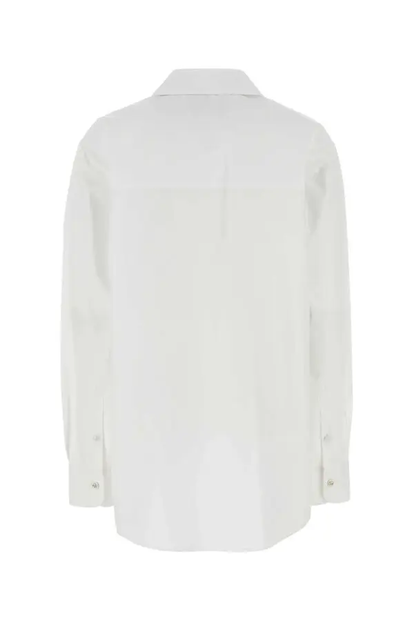 Gucci Drawstring Poplin Oversized Shirt