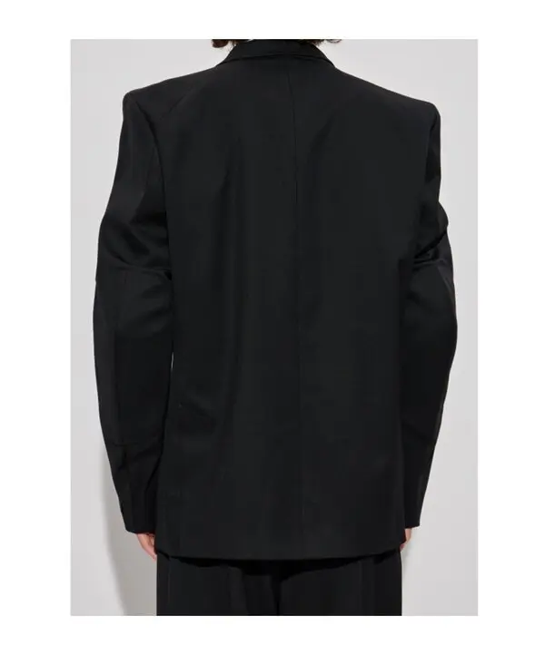 Vetements Padded-shoulder Wool Blazer