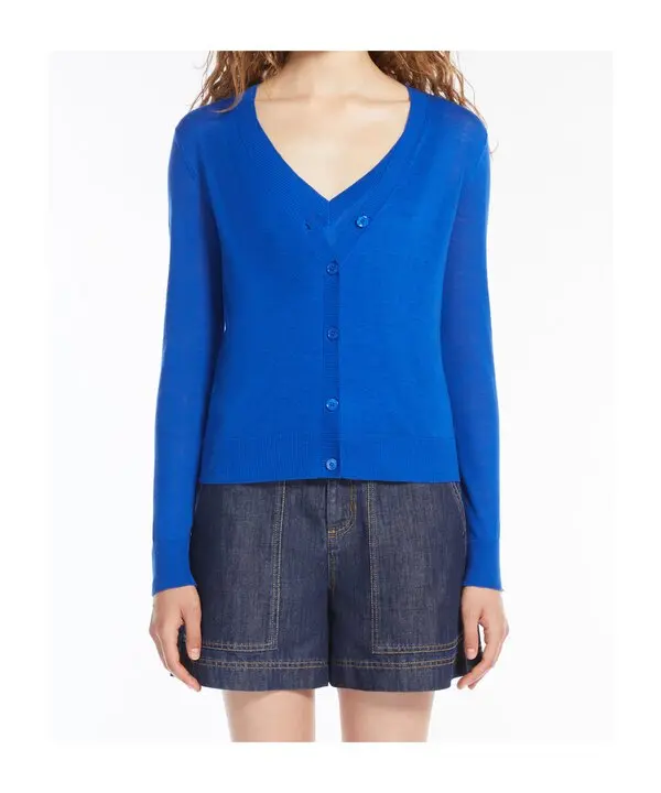 Max Mara Marabu V-neck Knitted Twin Set